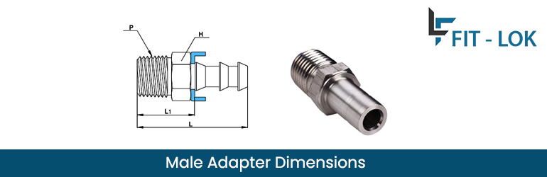Male Adapter | Brass compression male adapter manufacturer in India